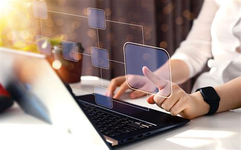 흐름차트를 통한 비즈니스 프로세스 및 워크플로 우플로 자동화 기업 및 처리 관리의 계층 관리 체계 조직도에 대한 스톡 사진 및 기타 이미지 Istock