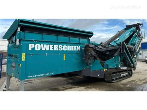 Powerscreen Chieftain 1400 Vibrating Screen For Sale France Neuville Saint Amand Yd42315