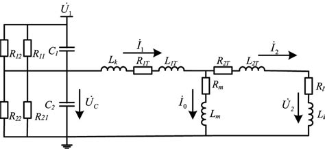 Equivalent Circuit Model Of The Cvt Download Scientific Diagram