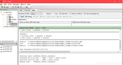 自动化测试框架robotframework教程03 Rf基础关键字rf怎么判断字符串是否包含 Csdn博客