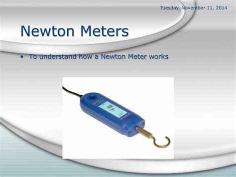 PPT Newton Meters PowerPoint Presentation Free Download ID 6460619