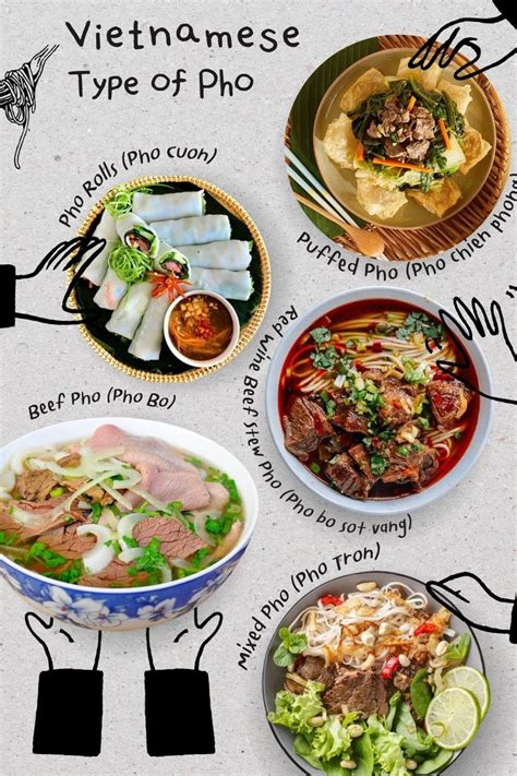 Vietnamese Pho Origin And Types Of Pho Pho Names Vietnam Cuisine