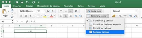 Cómo dividir una celda en Excel PlantillasOffice Net