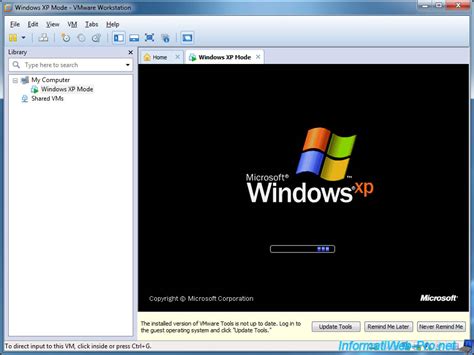Import Windows Xp Mode Of Microsoft In Vmware Workstation 10 Vmware Tutorials Informatiweb Pro