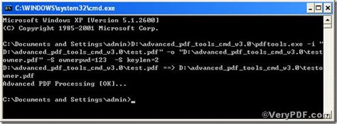 Encrypt Pdf File With Owner Password Using Command Line VeryPDF Knowledge Base