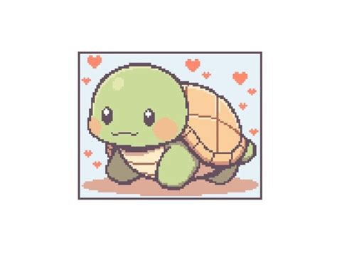 Turtle Graph For C2c Crochet Blanket Etsy