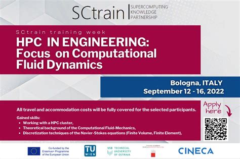 Course Hpc In Engineering Focus On Cfd Computational Fluid Dynamics To… Cineca
