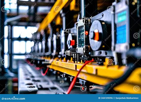 Predictive Maintenance Systems Sensors Monitor Equipment Perform Stock Illustration