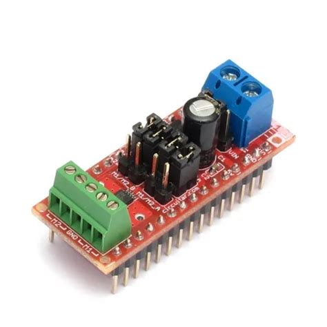 Módulo De Acionamento De Motores Dc Shield P Arduino Parcelamento Sem Juros