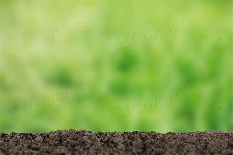 Soil Border Green Environment Background Premium Psd Rawpixel