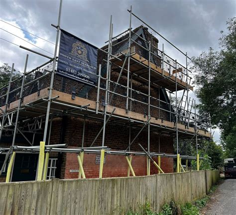 Roof Scaffolding Farnborough South East Scaffold Ltd