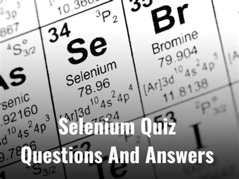 Top 137 Selenium Quiz Questions And Answers 2024