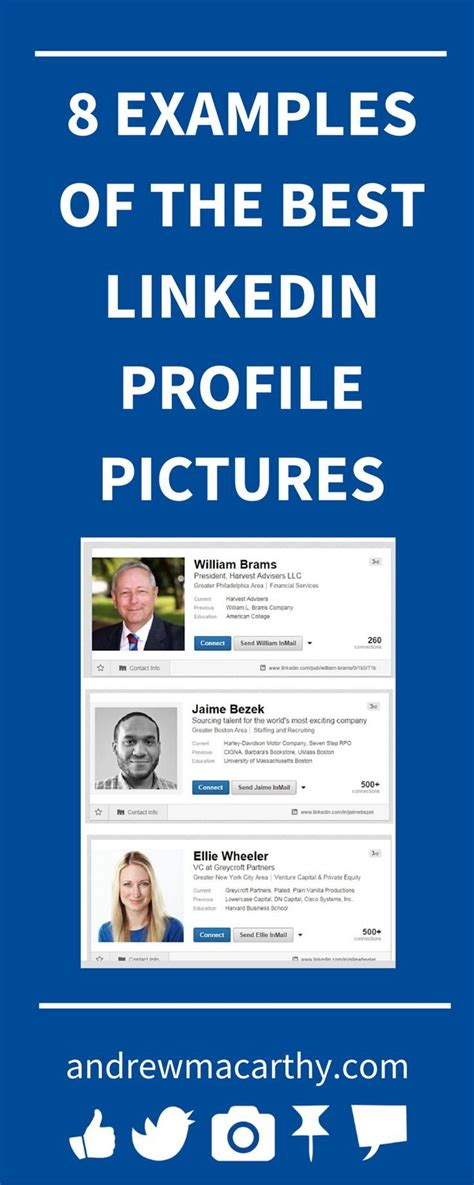 Linkedin Profile Photo Tips 8 Examples Of Best Linkedin Profile