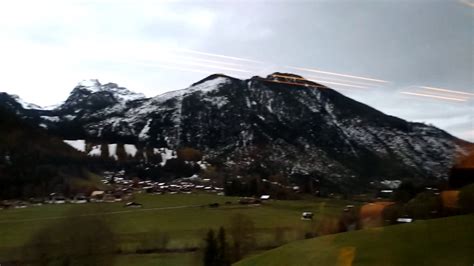 2016 11 16 스위스 골든패스 라인 몽트뢰~쯔바이짐멘 창 밖 풍경 3 Youtube
