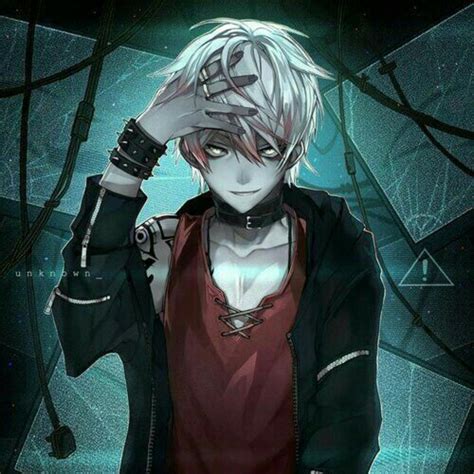 Gothic Anime Guys Aesthetic Anime Guy Stickers Unique Designs