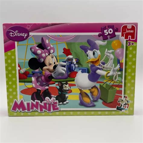 Disney Jigsaw Puzzle Minnie Mouse Daisy Duck Complete £749 Picclick Uk