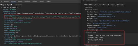 custom action is automatically inserting escape characters into request