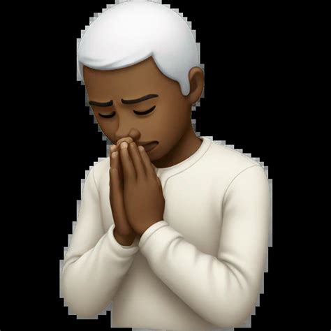 Praying Crying Emoji Ai Emoji Generator