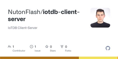 Github Nutonflashiotdb Client Server Iotdb Client Server