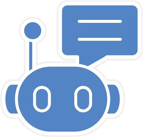 Chat Bot Vector Icon Design Vector Art At Vecteezy