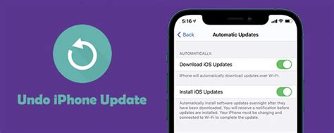 How To Undo An Update On Iphone Ipad Ios Included