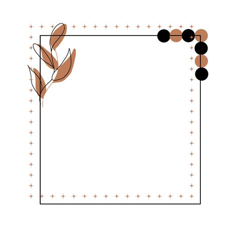 Simple Square Frame PNG