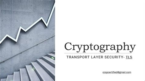 lecture 5 transport layer security tls ssl concepts