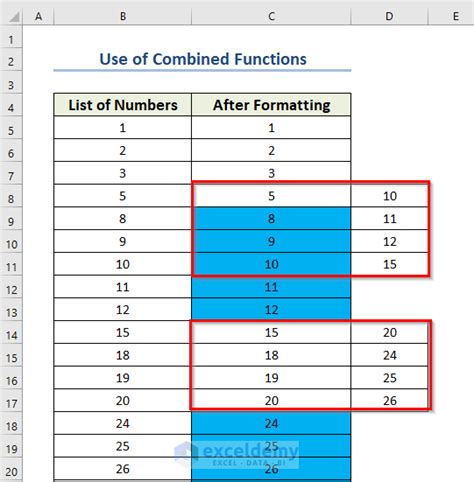 How To Make FOR Loop In Excel Using Formula Examples