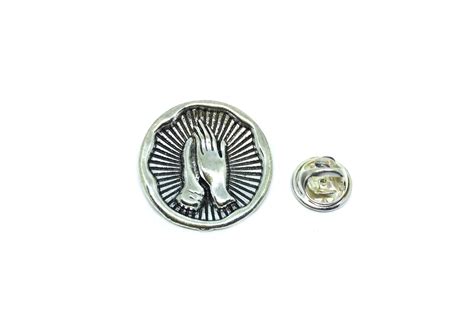 Pewter Prayer Pin Finox