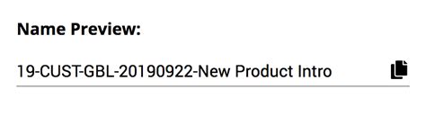 Asset Name Generator