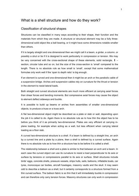 Pdf What Is A Shell Structure And How Do They Workstaff Bath Ac Uk Othermaterial