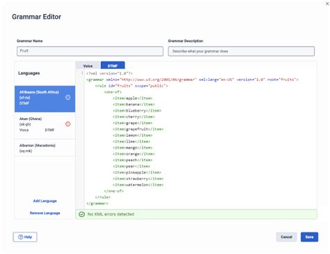 Create A Bot Flow And Use Third Party Asr Grammar Quick Start Guide Genesys Cloud Resource Center