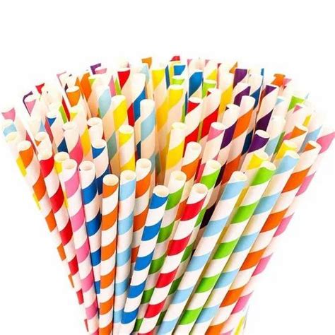 Paper Printed Juice Straw For Event And Party Supplies At Rs 227piece In Indore