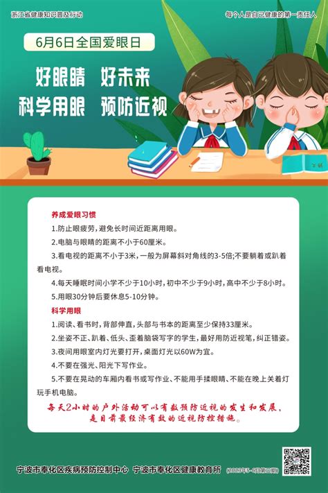 2023年第三期宣传栏版面 预防近视