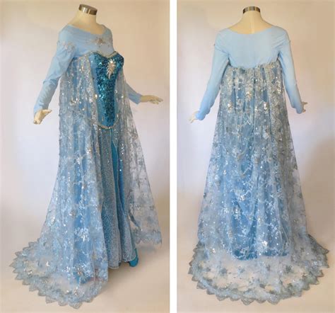 Frozen Elsa Cosplay Costume By Glimmerwood On Deviantart