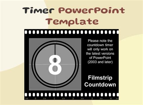 Powerpoint Countdown Timer Template