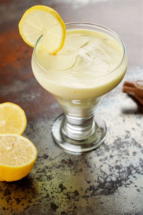 Creamy Lemon Mousse No Bake Dessert Recipes