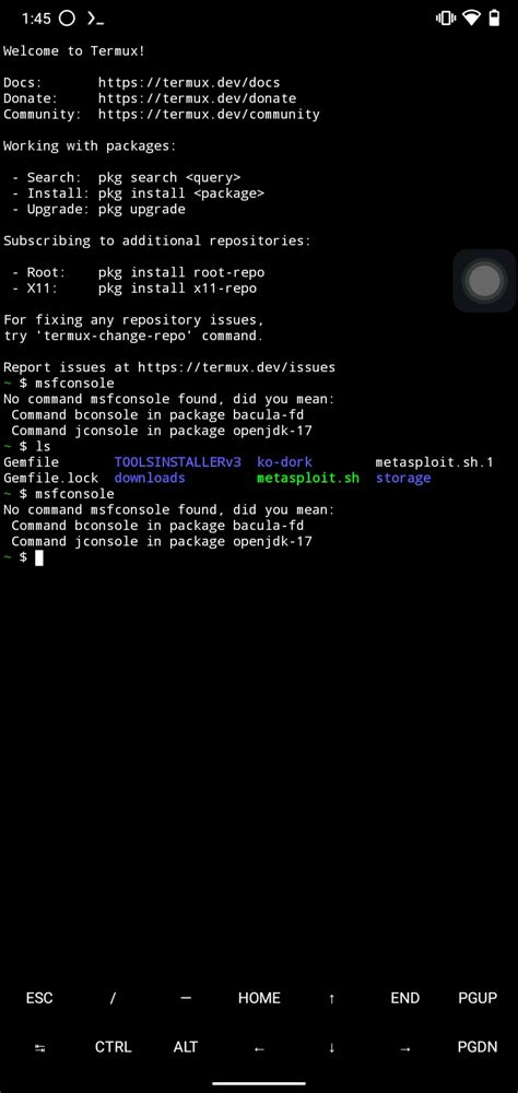 Bug Please Help · Issue 226 · Gushmazukometasploitintermux · Github
