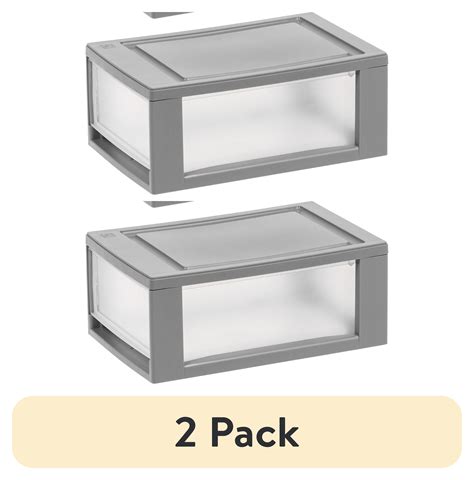 2 Pack Iris Usa 6qt Plastic Storage Modular Stacking Drawers Set Of 2 Pack Iris Usa 6qt Plastic Storage Modular Stacking Drawers Set Of