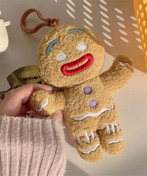 드림웍스정품 진저브레드 쿠키인형 진저맨 어린이집 유치원 귀여운 우정템 열쇠고리 가방키링 에이블리