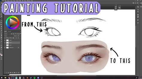 How To Paint Eyes Tutorial For Beginners YouTube