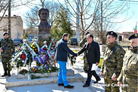 БЮСТ ПАМЕТНИК НА ВАСИЛ ЛЕВСКИ ОТКРИХА В КЕРМЕН Ирида Сливен