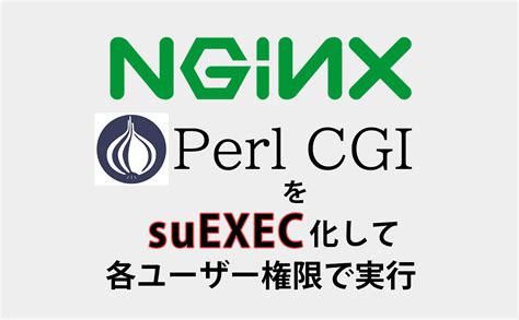 Nginxでperl Cgiをsuexec化して各ユーザー権限で実行する方法 己で解決！泣かぬなら己で鳴こうホトトギス