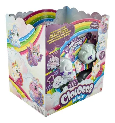 Cloudees Minis Azul 3 Sorpresas Caja 16 Pz Mattel