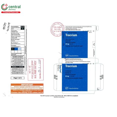 Thuốc Tracrium Phụ Trợ Trong Gây Mê để Có Thể đặt Nội Khí Quản