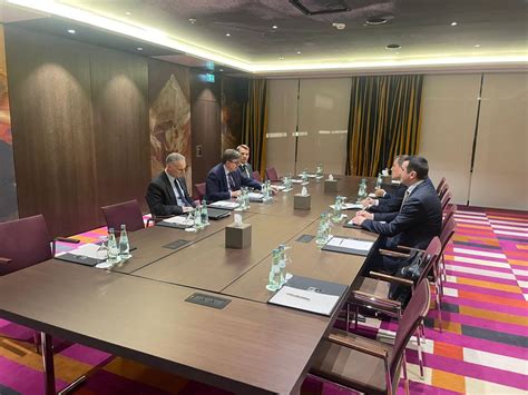 Джейхун Байрамов встретился с Джеймсом ОБрайеном ФОТО