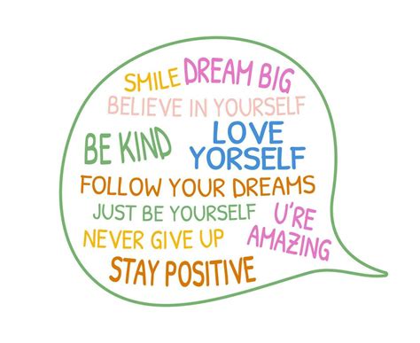 Speech Bubble With Motivational Phrases Vector Illustration 24134125