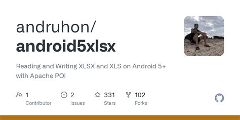 Github Andruhonandroid5xlsx Reading And Writing Xlsx And Xls On