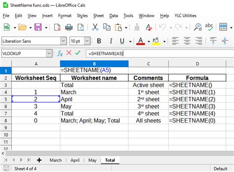 SheetName Function For Excel