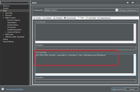 Ccs如何生成正确的hex文件 低于 1ghz 论坛 低于 1ghz E2e™ 设计支持